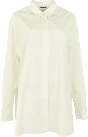 Jil Sander Femme, Blouses et Chemises, Blanc, Taille: 48 FR Chemises
