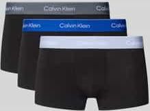 Calvin Klein Underwear Slim Fit Trunks mit Logo-Detail im 3er-Pack