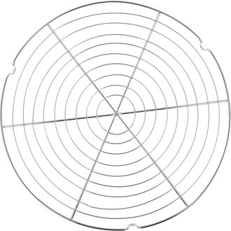 Garneck Kuchenk&uuml;hlgitter Aus Edelstahl Antihaft-k&uuml;hlgitter Backgitter F&uuml;r Brot Und Kuchen Runde Form Leicht Zu Reinzen Backzubeh&ouml;r F&uuml;r K&uuml;che Und B&auml;ckerei