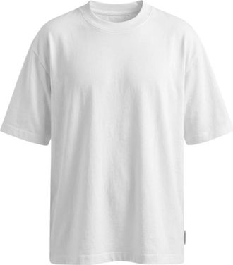 Hev&ograve; Homme, Tops, Blanc, Taille: M Mulino T-shirt