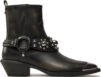 Pinko Cowboystiefel Tex 07 SD0195P056 Schwarz