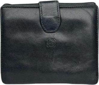 Loewe Pre-owned Madrid Wallet - Femme - Pre-owned - Noir - Taille: ONE Size