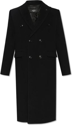 Amiri Homme, Manteaux, Noir, Taille: L Manteau crois&eacute;