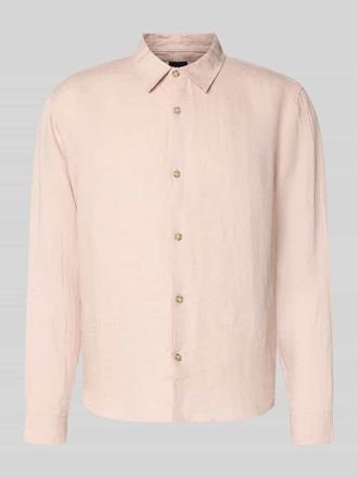 GAP Regular Fit Leinenhemd mit Kentkragen