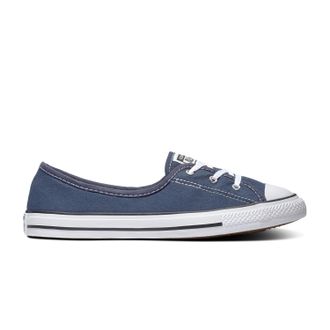 Converse Sneaker CONVERSE CHUCK TAYLOR ALL STAR BALLET LACE, Damen, Gr. 40,5, navy, wei&szlig;, schwarz, Textil, Schuhe Sneaker, Topseller