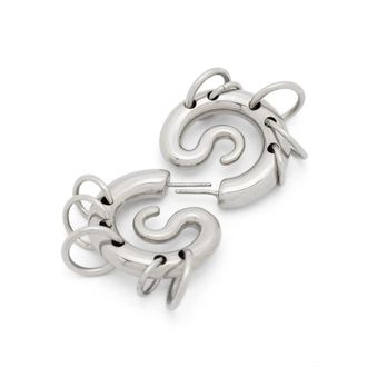 Panconesi Silve Stud Earrings - Silver