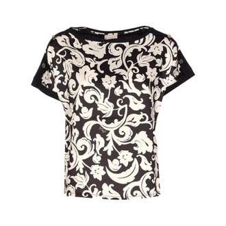 Liu Jo Femme, Tops, Noir, Taille: 44 FR Liu Jo T-shirts et Polos