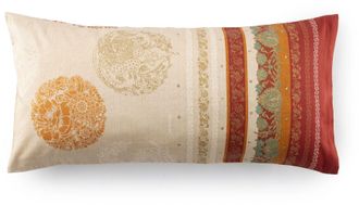 Bassetti Florence Kissenhülle zu Bettwäsche aus 100% Baumwollsatin in der Farbe ROT R1, Maße: 40x80 cm - 9333314