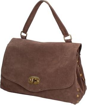Gave Lux Sac &agrave; bandouli&egrave;re en cuir v&eacute;ritable pour femme Made in Italy 37x22x15 cm GLX228104423FBG, taupe, Taille unique