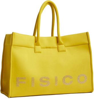 Fisico Femme, Sacs, Jaune, Taille: ONE Size Tote Bag