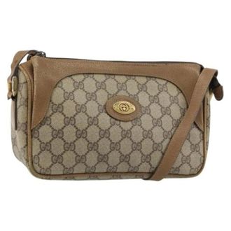 Gucci Sac bandouli&egrave;re en plastique Pre-owned - Femme - Pre-owned - Beige - Taille: ONE Size