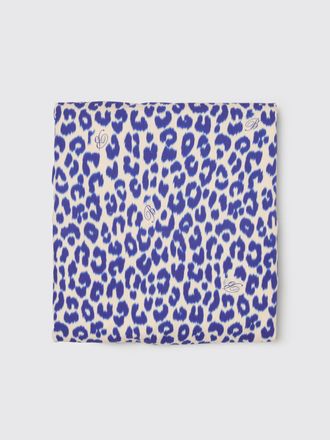 Blumarine Baumwolldecke mit Animal-Print