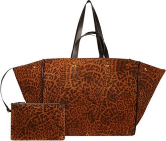 Jerome Dreyfuss Femme, Sacs, Brun, Taille: ONE Size L&eacute;on L Tote Bag