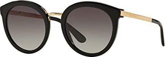 Dolce & Gabbana femme 0DG4268 501/8G 52 Montures de lunettes, Noir (Black/Gradient)