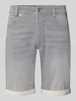 M.A.C Bermudas in Denim-Optik mit Eingrifftaschen