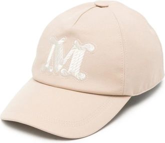 Max Mara Femme, Accessoires, Blanc, Taille: 56 CM Casquette de baseball Ribaldo