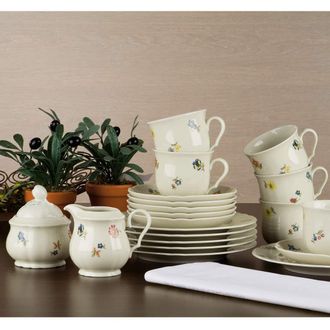 SELTMANN WEIDEN 001.301296 Kaffeeservice 20-tlg. Marie Luise Bl&uuml;tenmeer