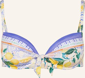 Watercult Watercult B&uuml;gel-Bikini-Top Dolce Lemon blau