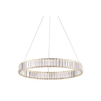 Bohemia Design Bohemia Brass 40 AL - LED-Kristall-Kronleuchterring 40 cm Messing