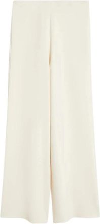 Max Mara Hose mit Gummizugbund - - Trousers - Damen - Wei&szlig; - S