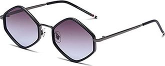 Generic Lunettes de soleil polarisées en métal à monture carrée 2025 pour hommes et femmes, lunettes de soleil de conduite pour les vacances en plein air (cou