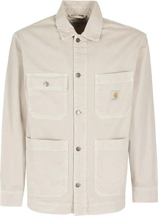 Carhartt Work in Progress Homme, Vestes, Beige, Taille: XS Veste en jean de pierre