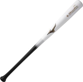 Mizuno Herren Bamboo Elite Classic MZE 271 Baseballschläger, Weiß/Schwarz, 34/32 oz