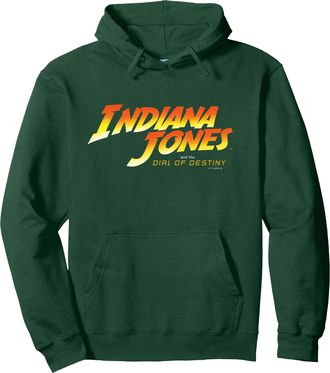 Disney Lucasfilm Indiana Jones and the Dial of Destiny Movie Logo Pullover Hoodie