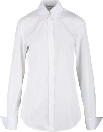 Sportmax Femme, Blouses et Chemises, Blanc, Taille: 38 FR Oste Shirt