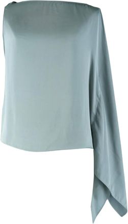 Giorgio Armani blouse en soie - Bleu