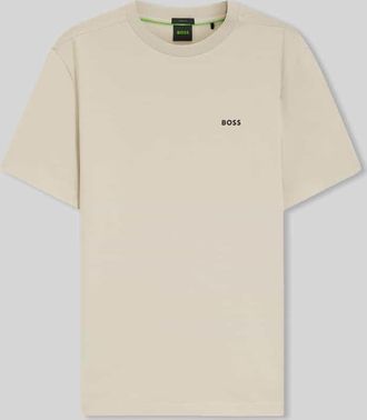 HUGO BOSS Regular Fit T-Shirt aus Baumwoll-Mix