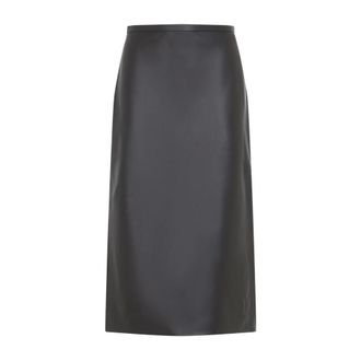Co Jupe crayon midi - Femme - Jupes - Brun - Taille: 34 FR