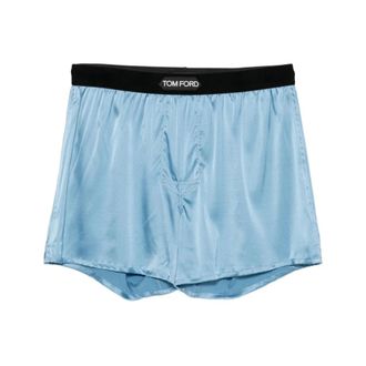 Tom Ford Logo-Bund Boxershorts - - Underwear - Herren - Blau - XL
