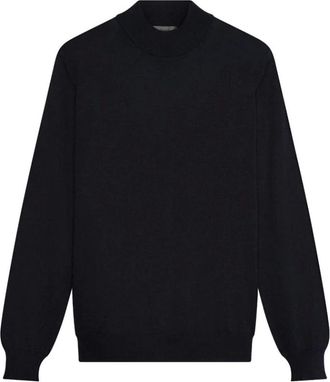 Ferrante Homme, Pulls, Bleu, Taille: 2XL 12 Gauge Turtleneck