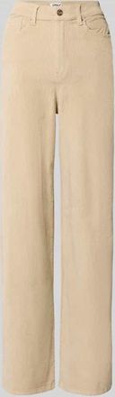 Only Wide Leg Cordhose aus Baumwoll-Mix Modell HOPE