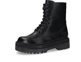 Dockers by Gerli Damen Klassische Stiefeletten, Frauen Stiefeletten,Wechselfußbett,flach,Boots,Stiefel,Bootee,Booties,allblack,36 EU