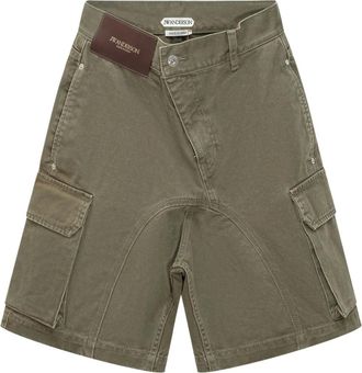 J.W.Anderson Homme, Shorts, Vert, Taille: W28 Cargo-Pocket Shorts