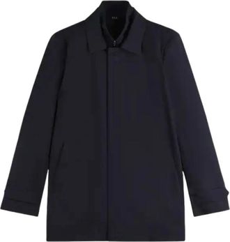 Fay Homme, Manteaux, Bleu, Taille: XL Travel Morning Coat