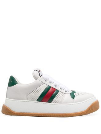 Gucci Screener Sneakers - Wei&szlig;