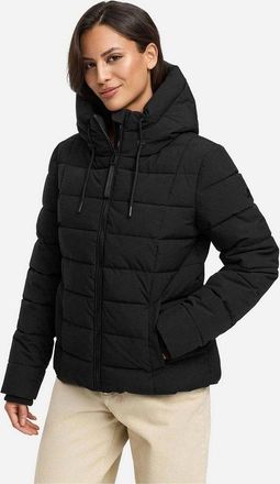 Marikoo Winterjacke Tayenaa mit schmaler Steppung und extra hohem Kragen