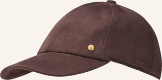 Reiss Reiss Cap Nicky In Lederoptik braun