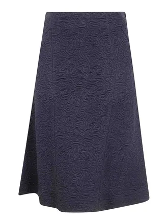 Dries Van Noten Langer Rock - Schwarz