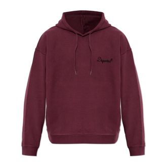 Dsquared2 Homme, Sweatshirts et sweats &agrave; capuche, Rouge, Taille: S SweaT-shirt &agrave; logo