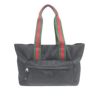 Gucci Pre-owned Vintage Nylon Tote Bag - Femme - Pre-owned - Noir - Taille: ONE Size