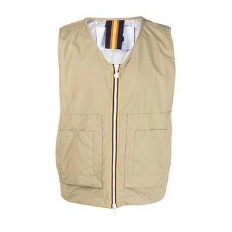 K-Way V-Ausschnitt Pullover - - Jackets - Herren - Beige - L