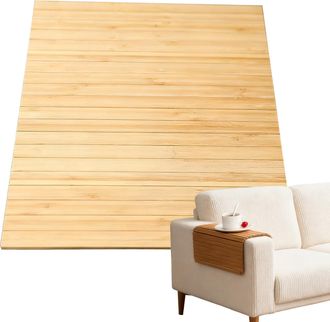 Generic Sofa Armlehne Tisch | Holz Seitenarmhalter f&uuml;r Sofa - Faltbares Tablett f&uuml;r Sofa Armlehne - Wohnzimmer Schlafzimmer B&uuml;ro Esszimmer Snacks Kaffee Getr&auml;