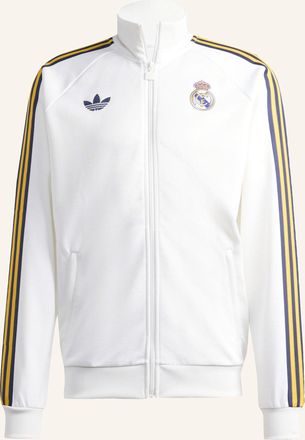 adidas Real Madrid Originals Jacke weiss