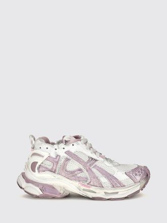 Balenciaga Runner Sneaker aus Mesh und Gummi mit Used-Effekt