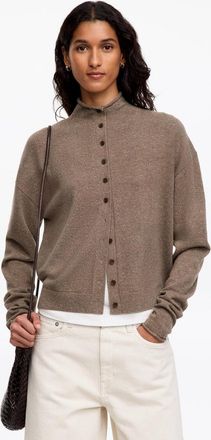Arket Strickjacke Aus Merinowolle -Braun