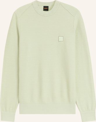 HUGO BOSS Pullover Anion gruen